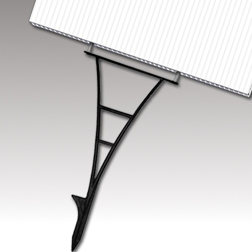 Spider Stake real estate Overnight Grafix